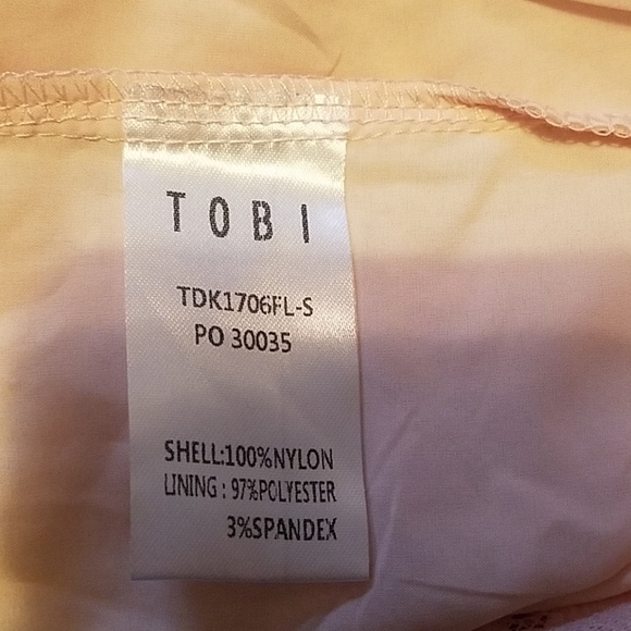 Tobi | Dresses | Tobi Strappy Back Lace Dress | Poshmark
